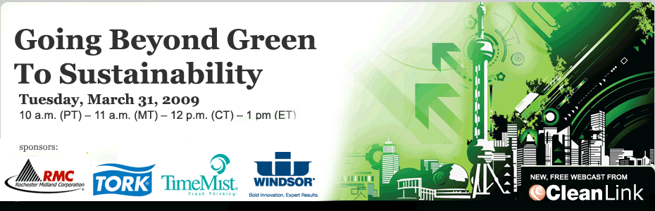 CleanLink | Beyond Green Webcast